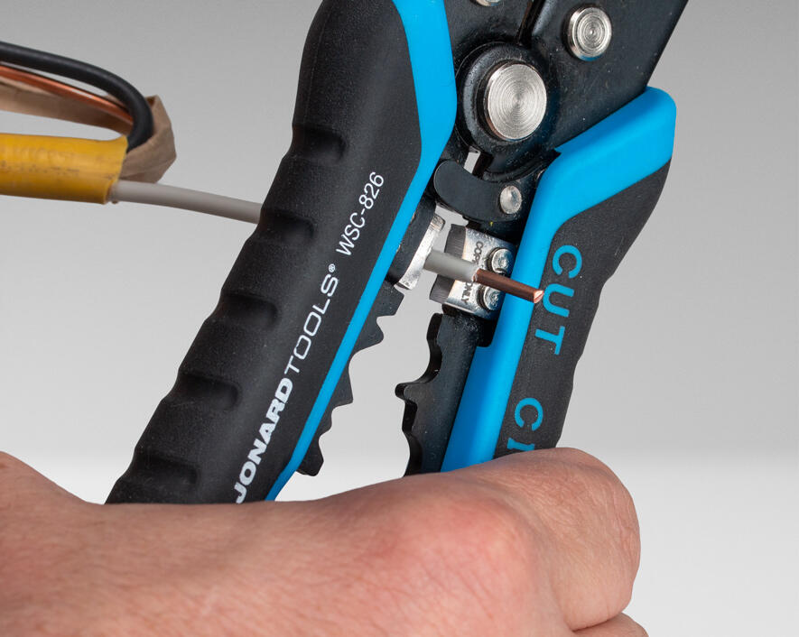 Jonard Wire Stripper and Crimper (8 AWG-26 AWG) - GME Supply